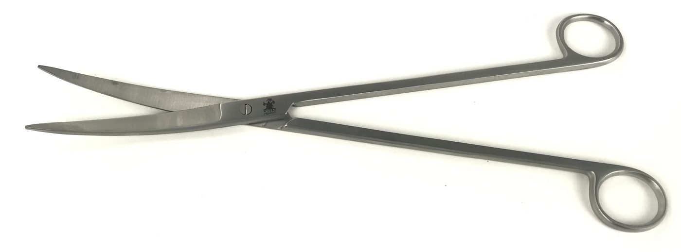 Curved Trimming Scissors - 10" - Sevenports Nano Aquariums